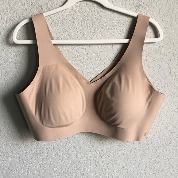 Honeylove | Intimates & Sleepwear | Honeylove V Neck Bra Bralette Sand ...